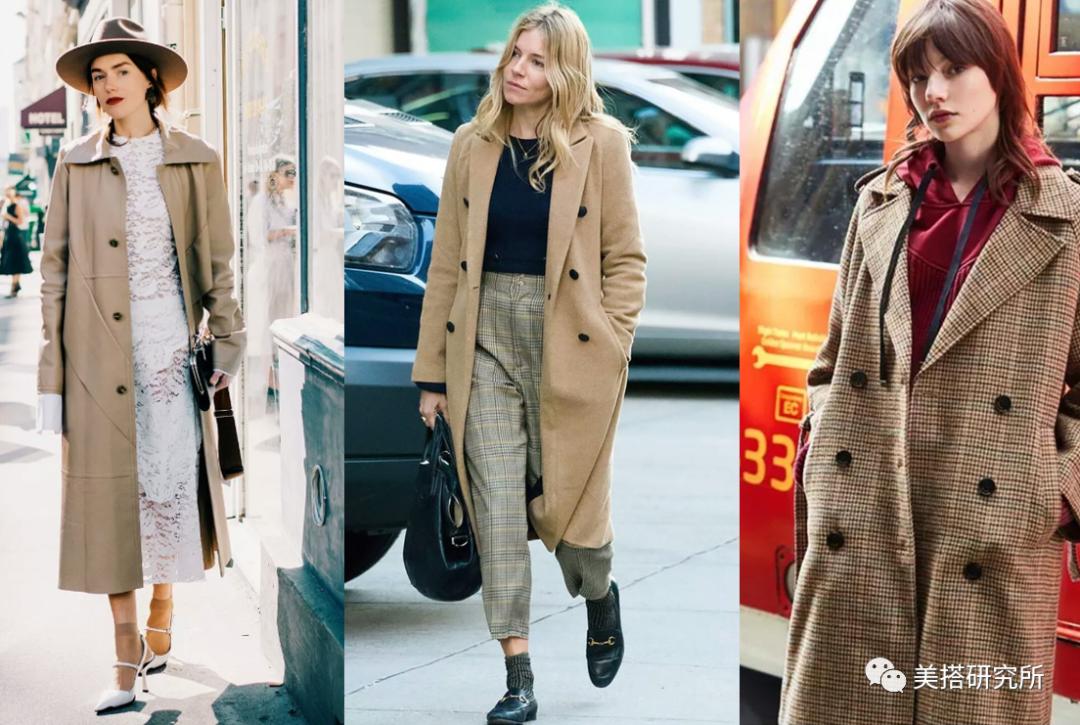 British retro style must be worn in autumn and winter, classic fashion ...