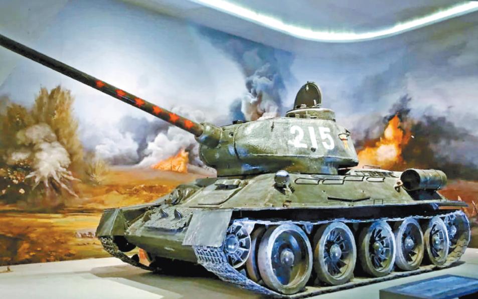 In 1953, 215 tanks made the first World War, and killed 5 US tanks ...