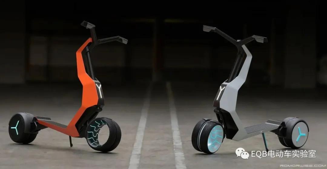 YETTIE, a cyber-style electric scooter - iNEWS