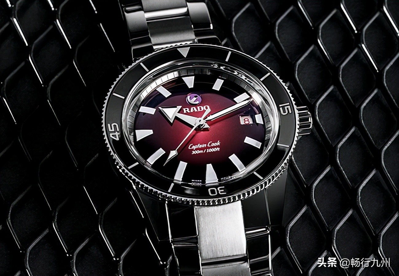 Rado Captain Cook Red and Black Limited New Colors - iNEWS
