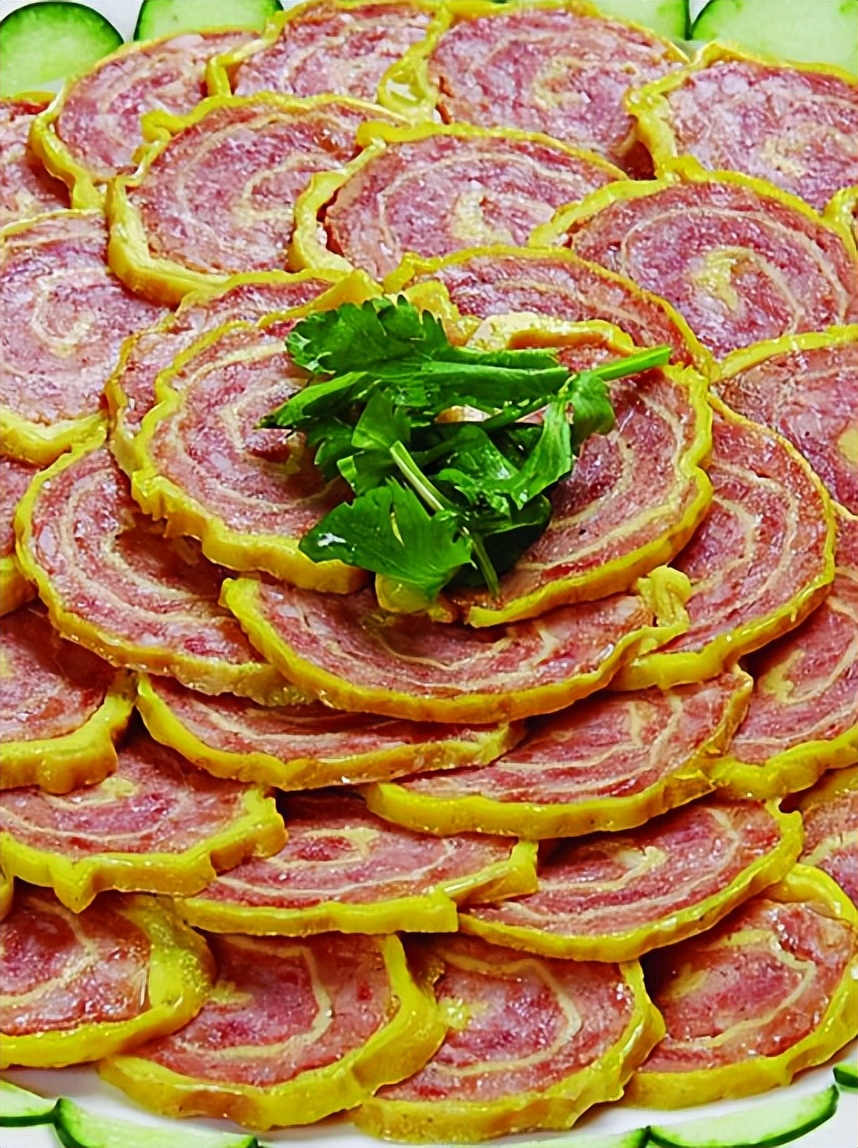 Hunan cuisine, Qianlong golden silk rolls, five-star hotels, private ...