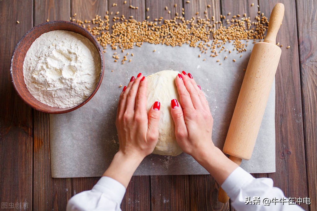 In this way, the bread is absolutely full on the surface, soft on the ...