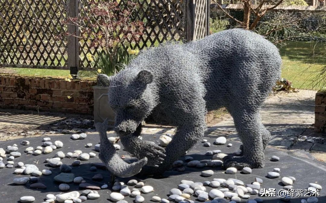 I was almost taken aback by this bear, and when I got closer, I ...