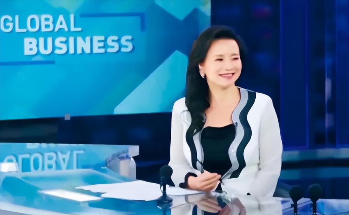 The former famous hostess of CCTV, lurking for the United States and ...