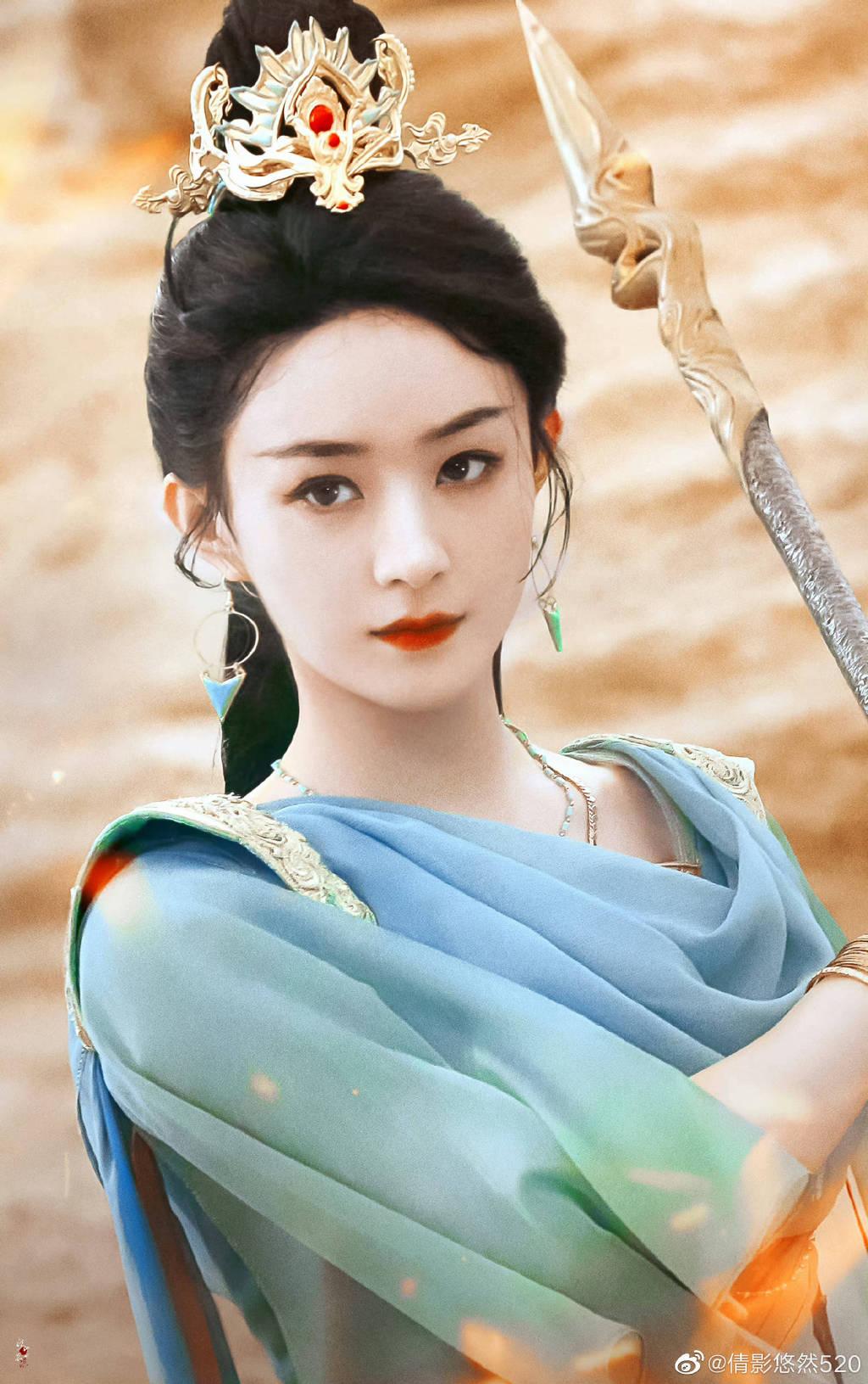 Xiao Zhan and Zhao Liying are in the drama Miaozi, with outstanding acting skills and talent ...