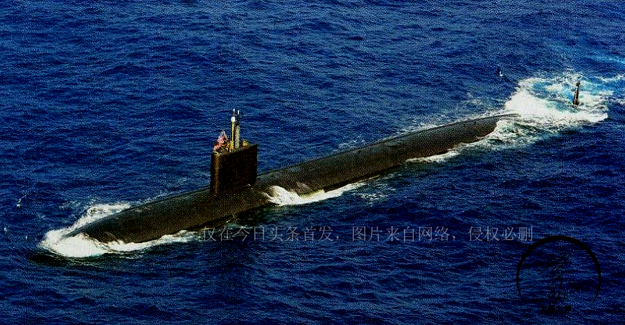 The U.S. nuclear submarine secretly guarding outside the Chinese naval ...