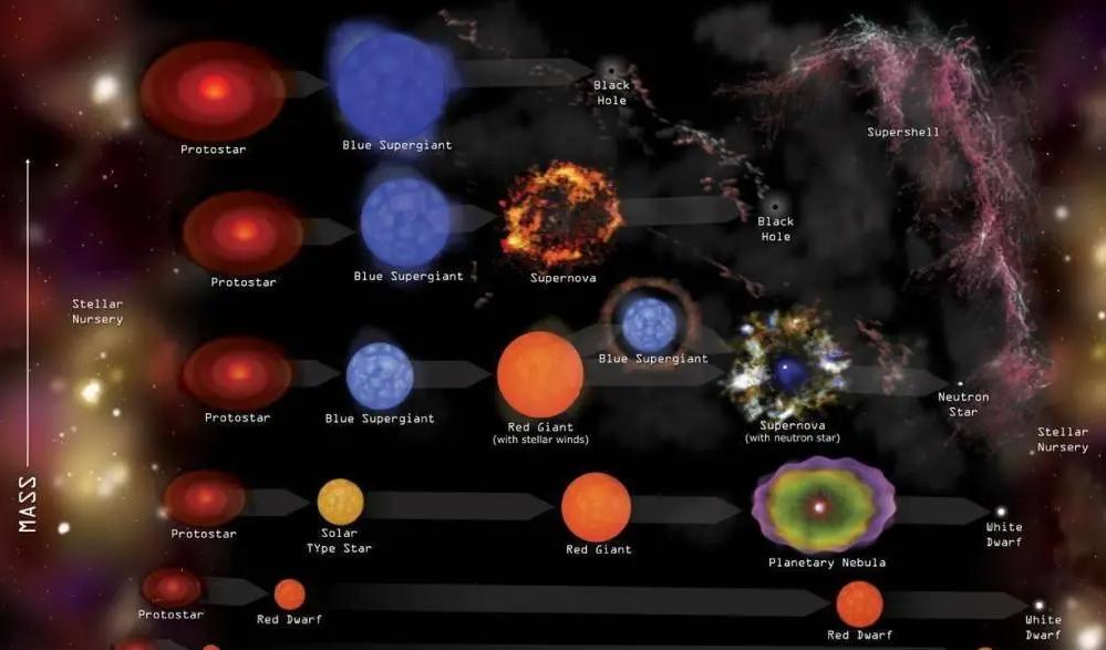 What are the stages of star development? What are the characteristics ...