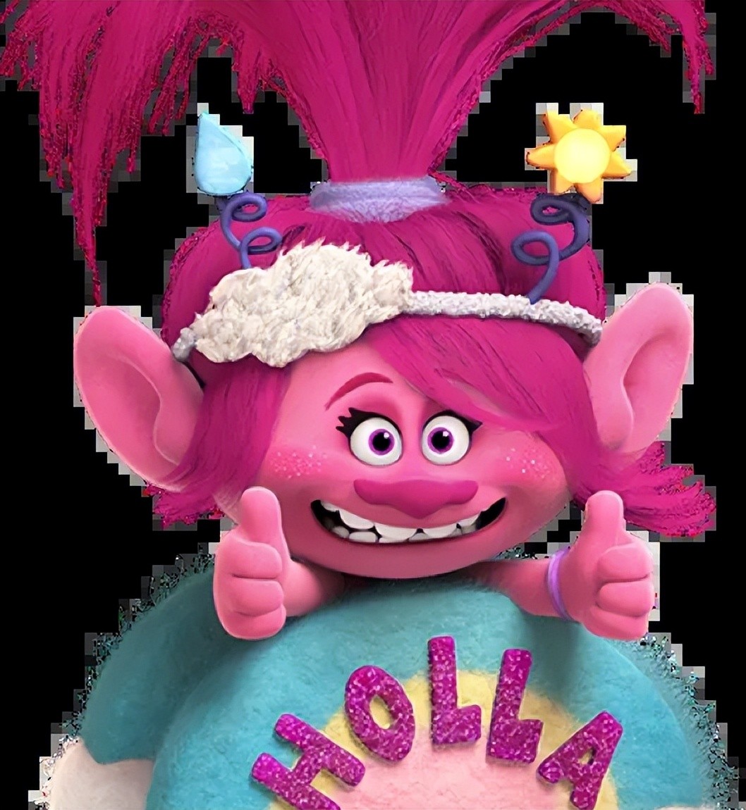 From the movie "Trolls" to see the presentation of the theme of youth ...