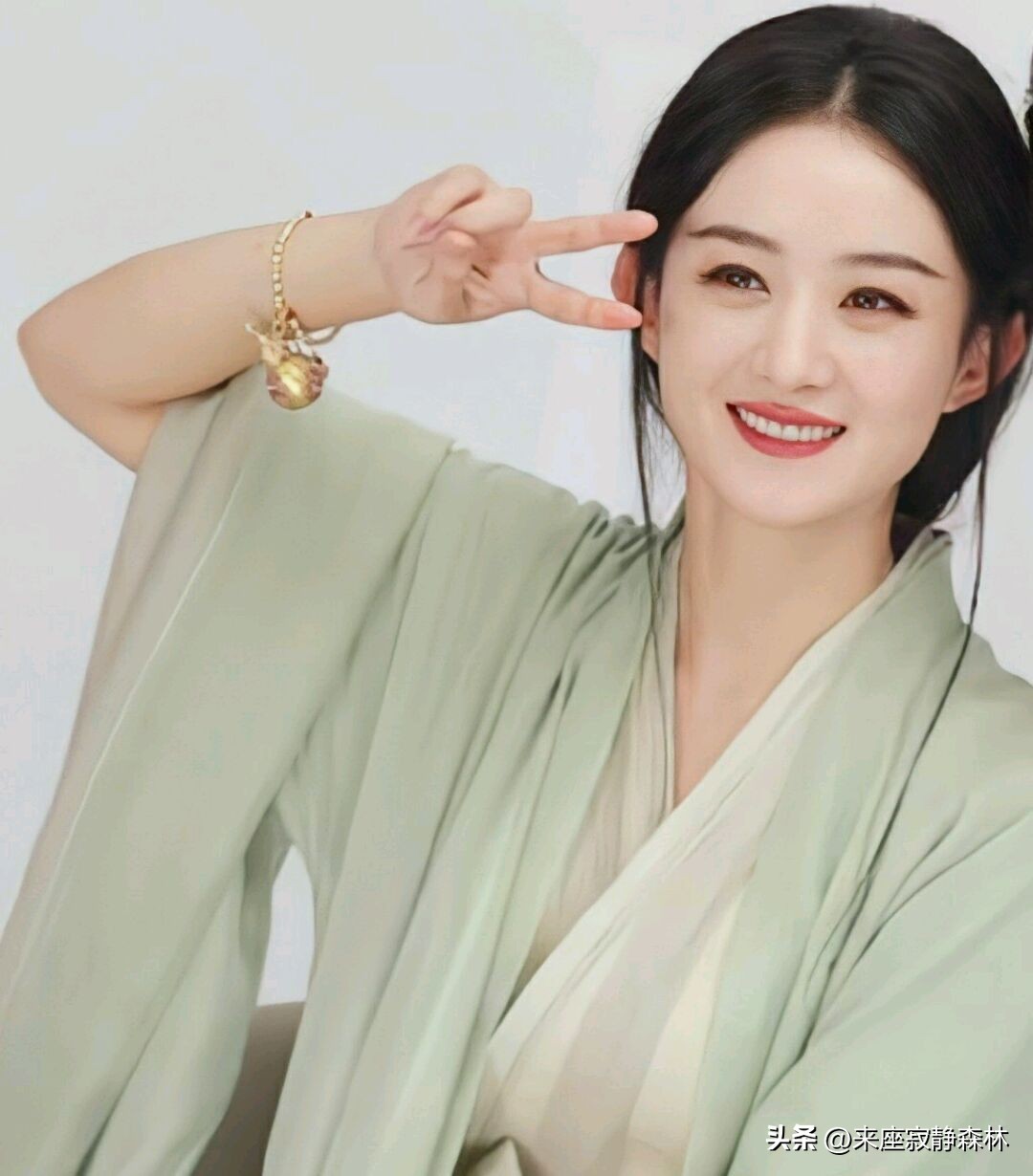 "520" stills excite big V: Zhao Liying is really a "god of ancient ...