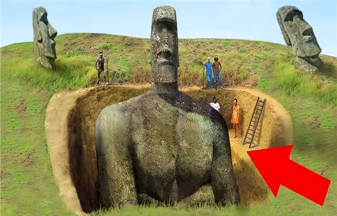 The mysterious giant stone statue on Easter Island is related to aliens ...