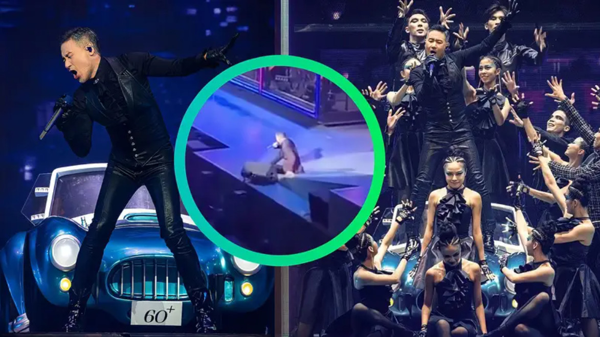 Zhang Xueyou suddenly fainted in the middle of the concert! Stand up ...