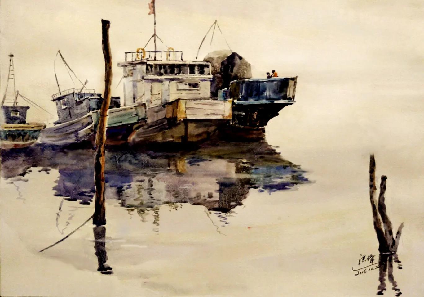 Zhang Hongwei's Watercolor Paintings - Artistic Style - iNEWS