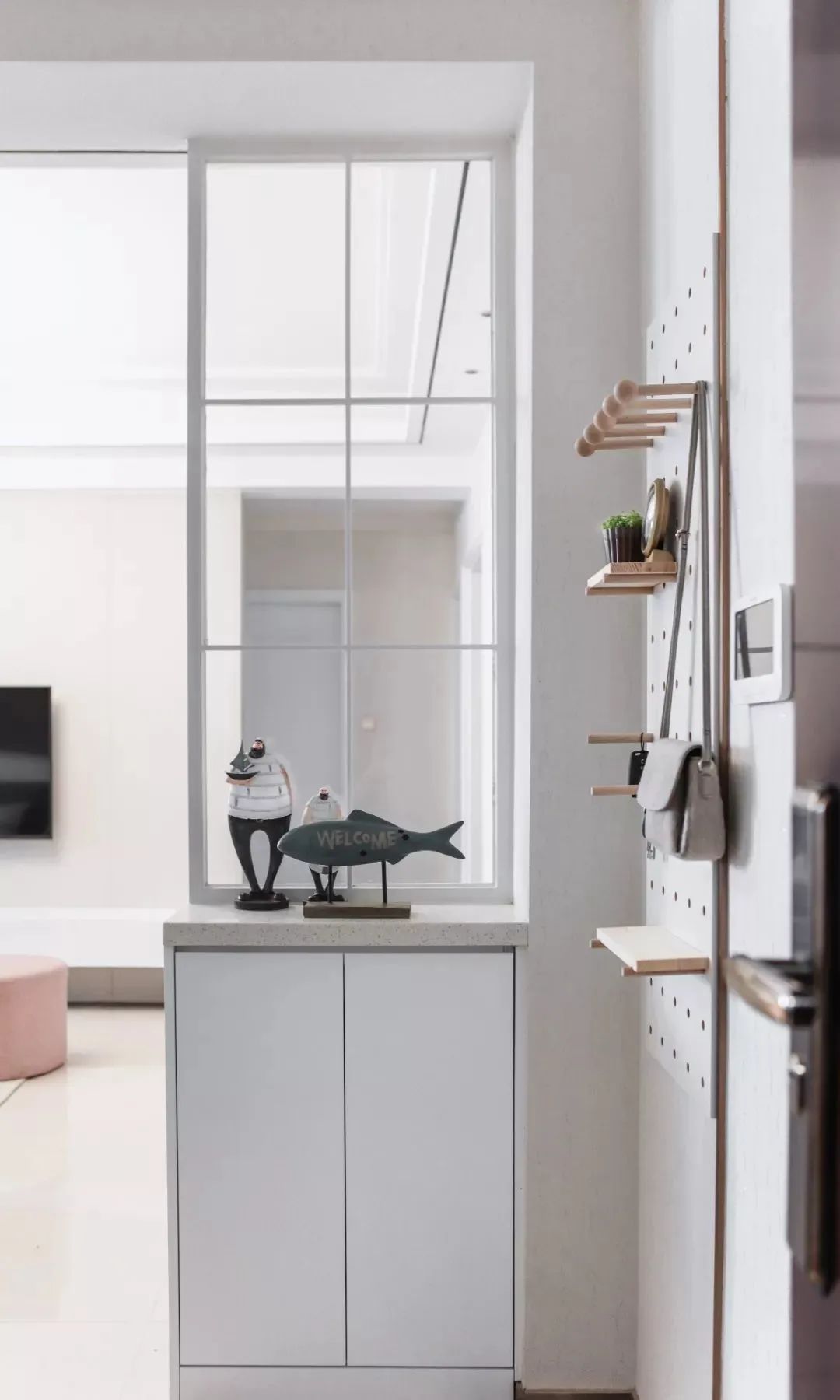 The 80-square-meter small apartment with simple decoration looks ...