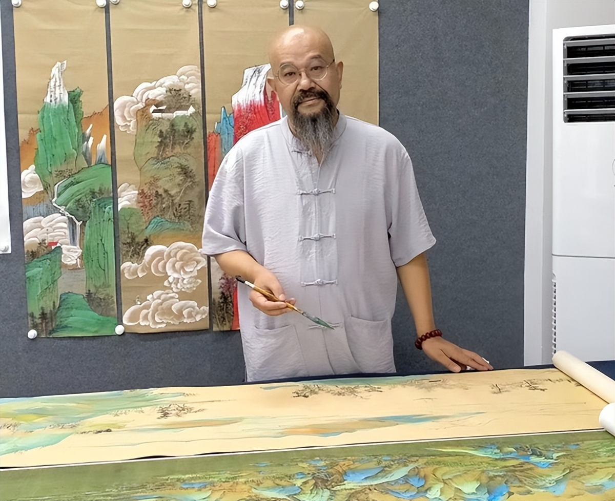 There is Qiu He in the chest, and the clouds are born under the pen of ...