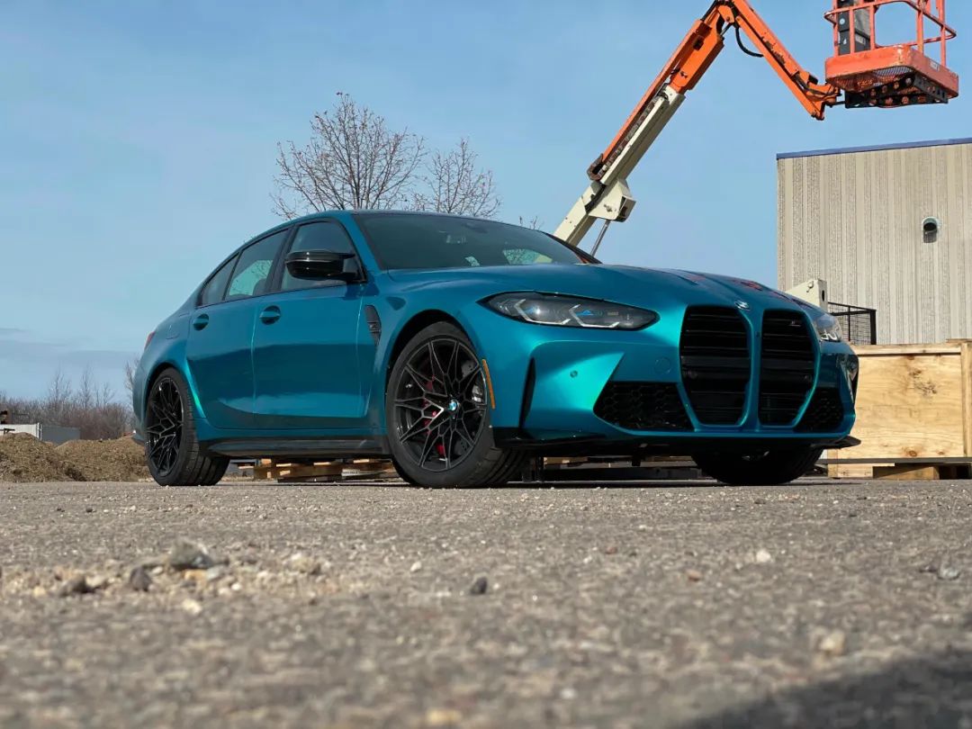 Atlantis blue G80 M3, this color is too beautiful - iNEWS