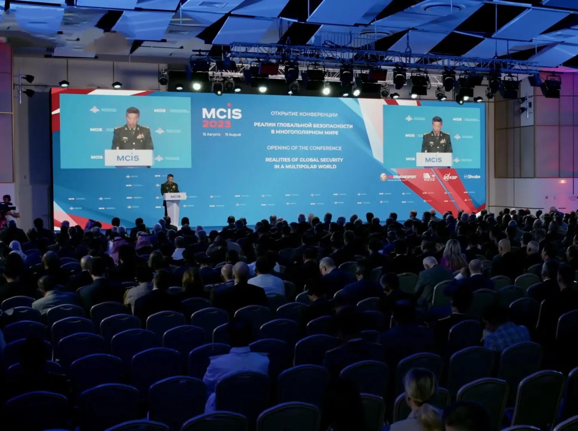 During the meeting with the Saudi Defense Minister, Li Shangfu and ...