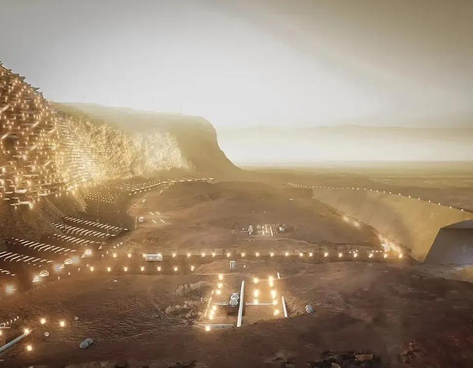 In 2100, a "million-scale city" will appear on Mars, and humans will ...