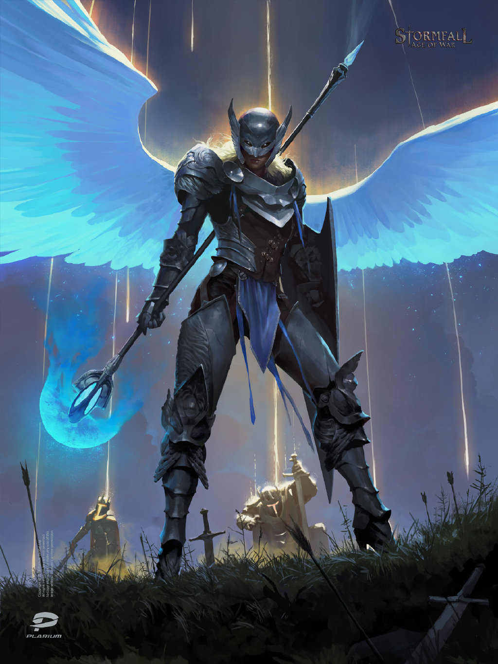 "Stormfall" game character original painting design - iNEWS