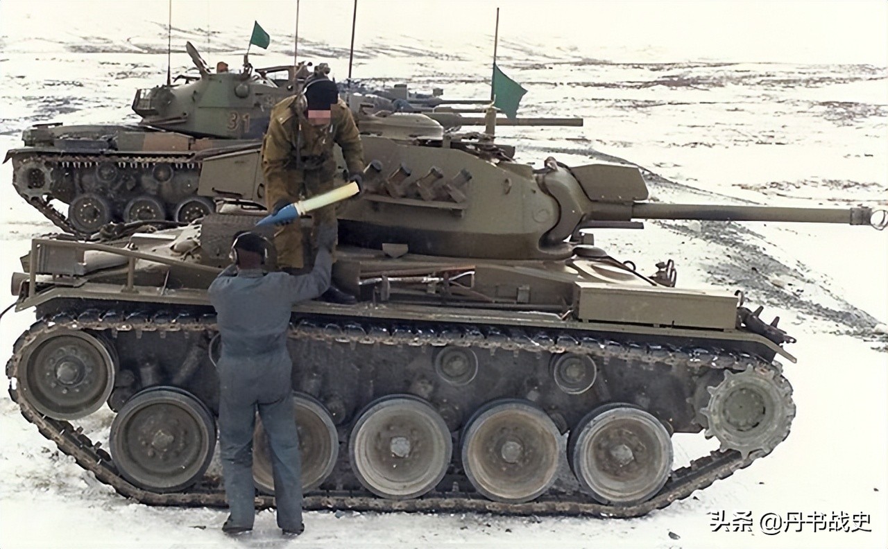 NM-116 tank destroyer, M24 Xiafei light tank modified by Norwegian ...