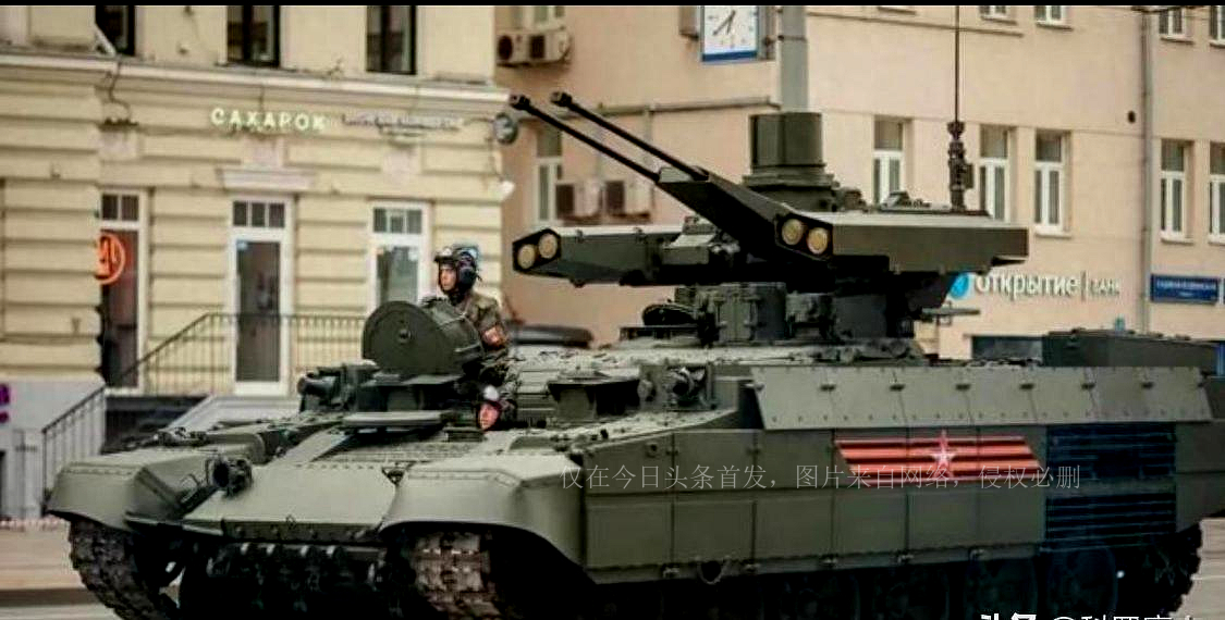 The beast of the battlefield, the Russian "Terminator" tank support ...