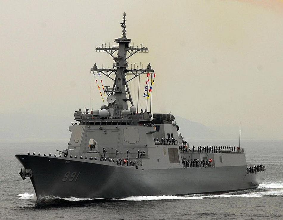 South Korea's largest destroyer "Jeongjo the Great King" was launched ...