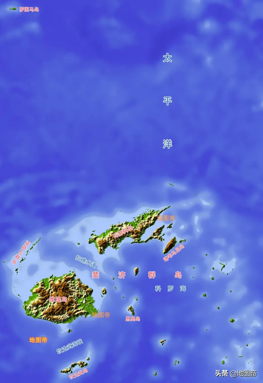 Fiji is located deep in the Pacific Ocean. Why are there so many ...