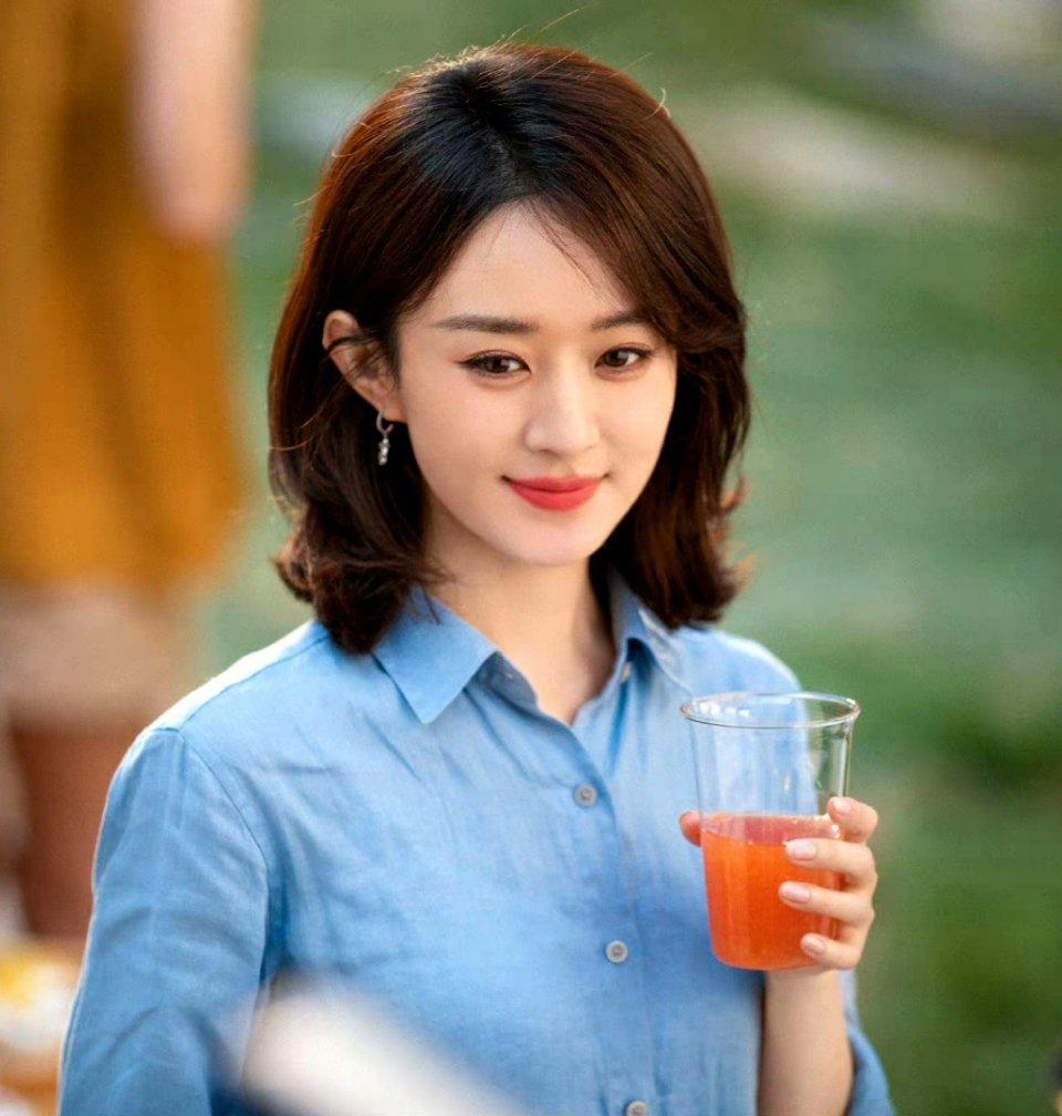 Xiao Zhan and Zhao Liying are in the drama Miaozi, with outstanding acting skills and talent ...