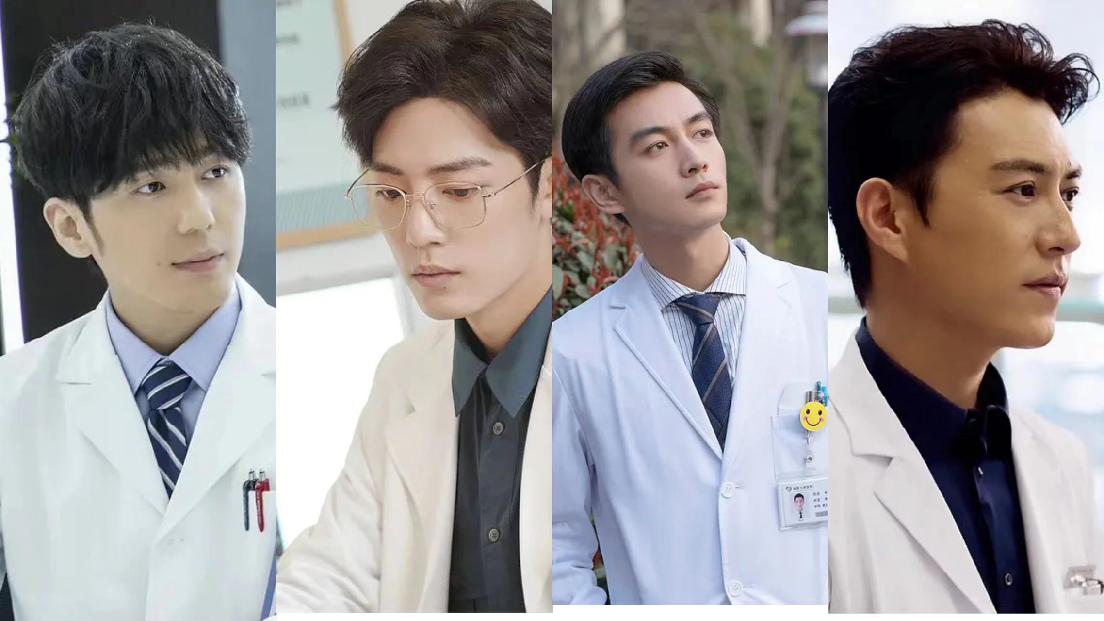 Also playing "male doctor", the contrast between Bai Yu, Xiao Zhan, Jin ...