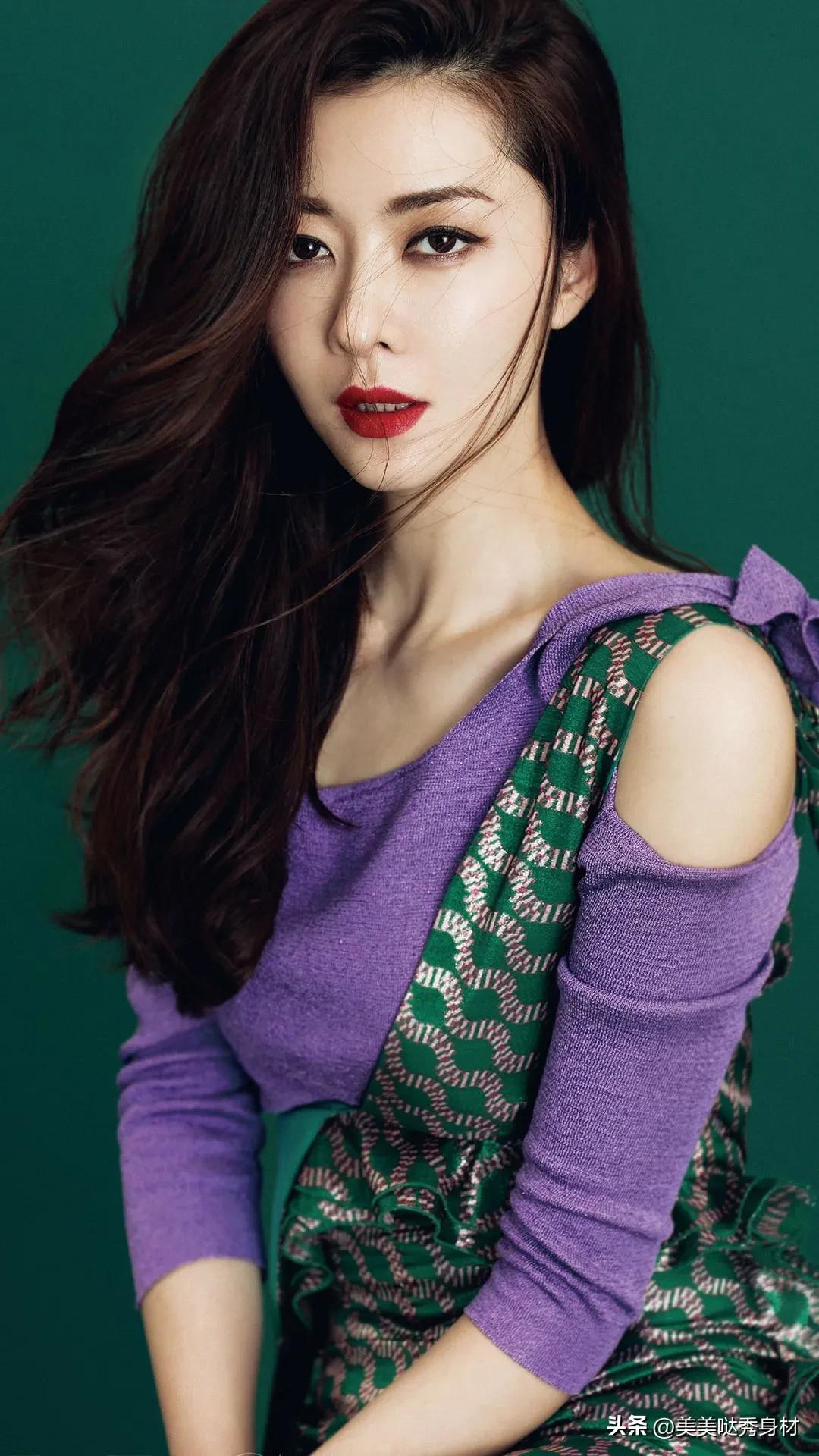 The mainland sexy actress Xiong Dailin has a bumpy body and a beautiful ...