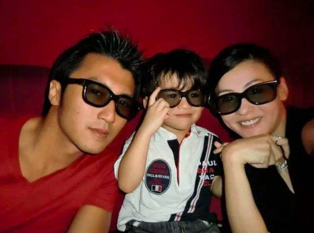 Nicholas Tse and his son Xie Zhenxuan got together, and Cecilia Cheung ...