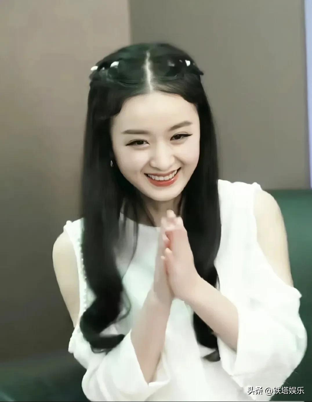 Zhao Liying's early selfie: cute and cute Yingbao - iNEWS