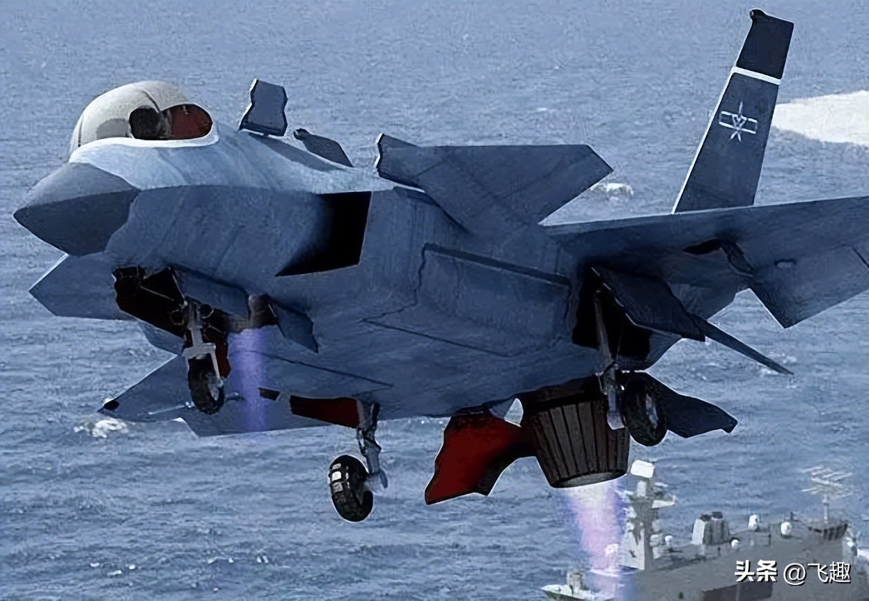 Talk about the vertical take-off and landing version of J-20C in [Wandering Earth 2] - iNEWS