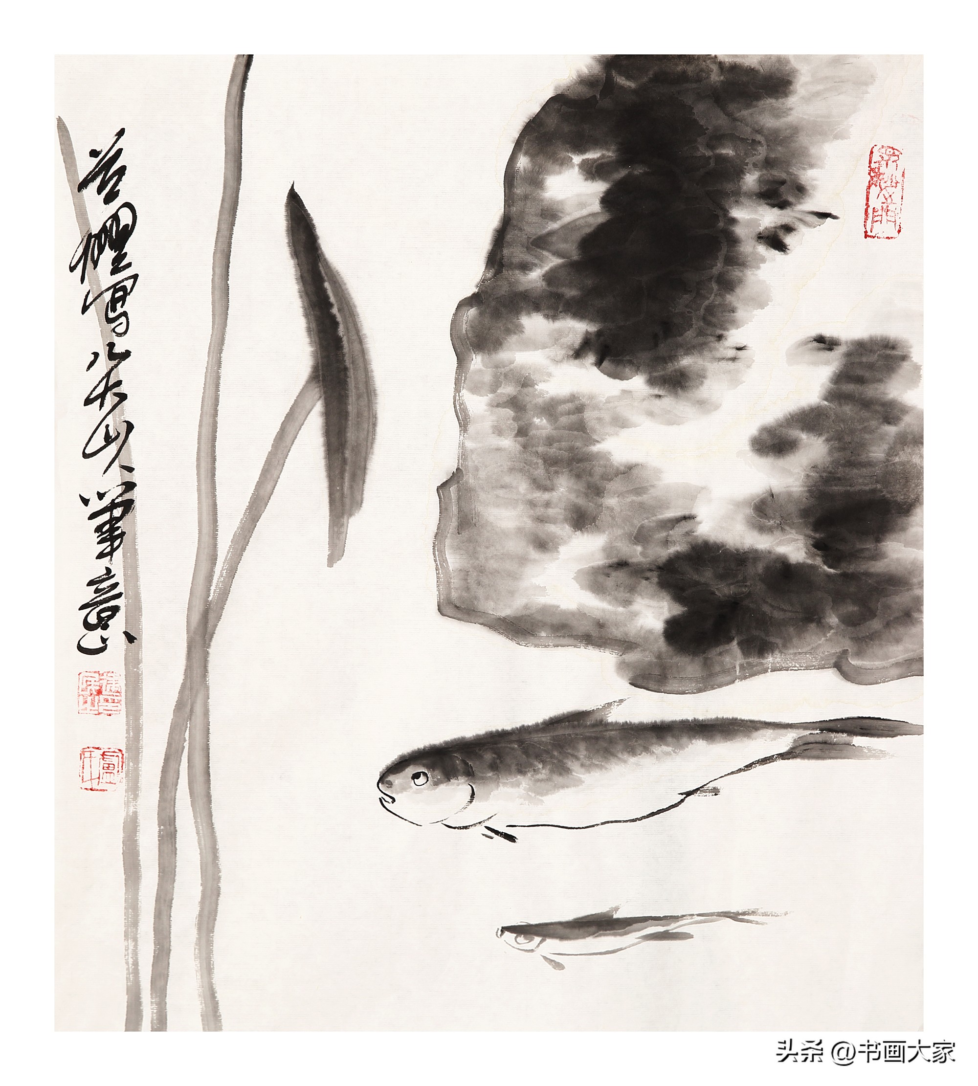 "Painter Lu Jianmin" every ink stroke is an independent life, and the ...