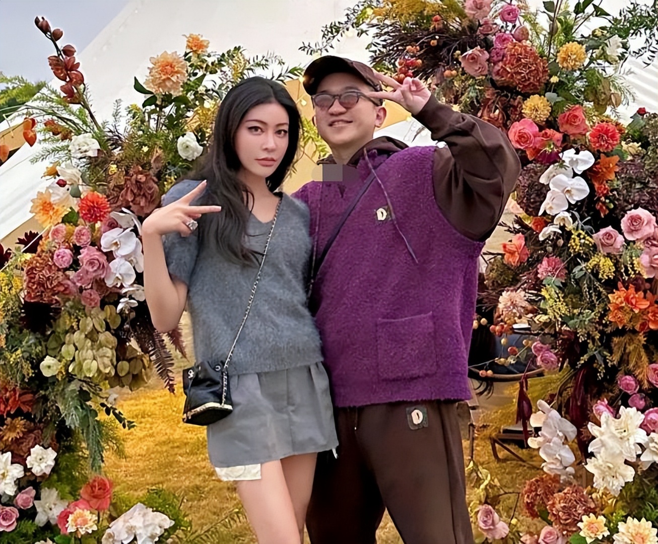 The scene of Zhang Da's private birthday was exposed, and Yang Mi and ...