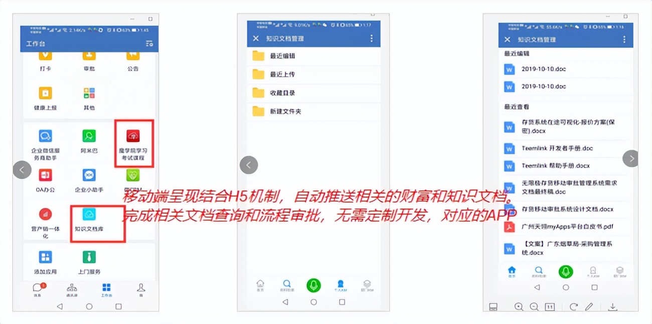 Enterprise digital artifact, knowledge management system based on low ...