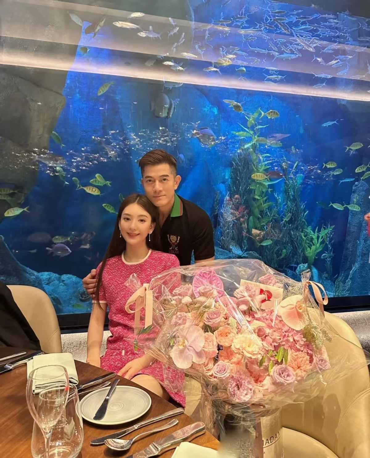 57-year-old Aaron Kwok gave a high-profile birthday celebration to 36 ...