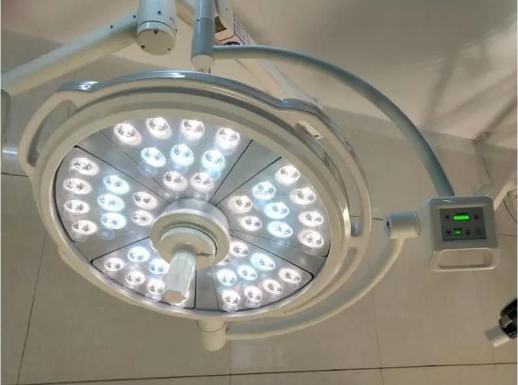 The working principle of halogen and LED surgical shadowless lamp is ...
