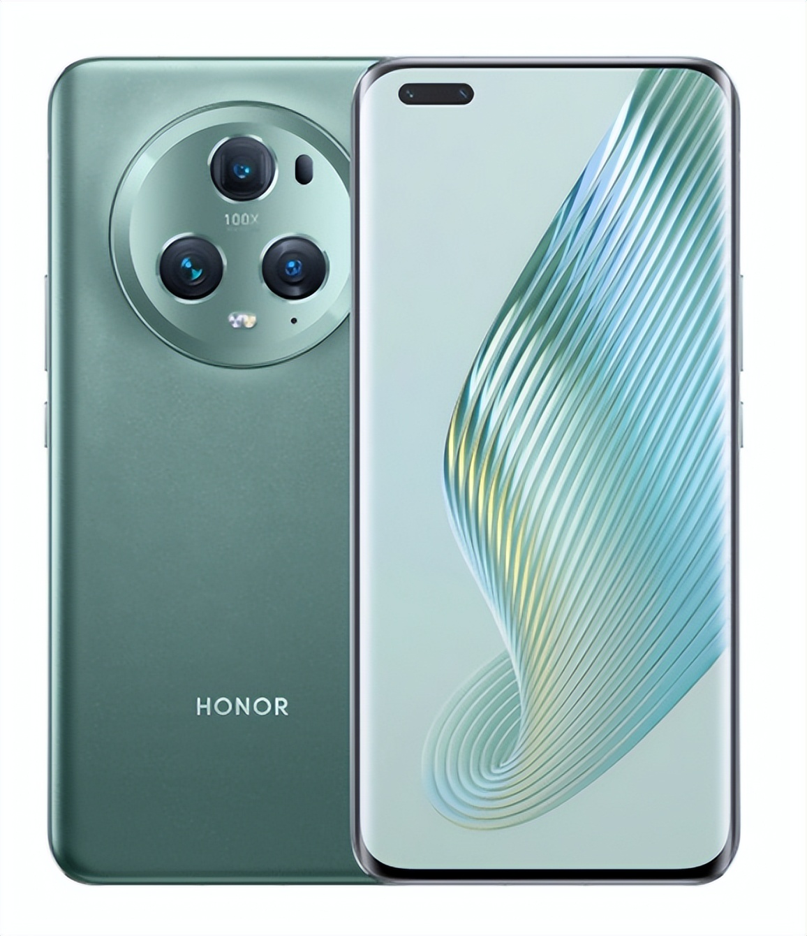 Honor Magic5 Pro real machine map exposed, "pill" hole digging ...