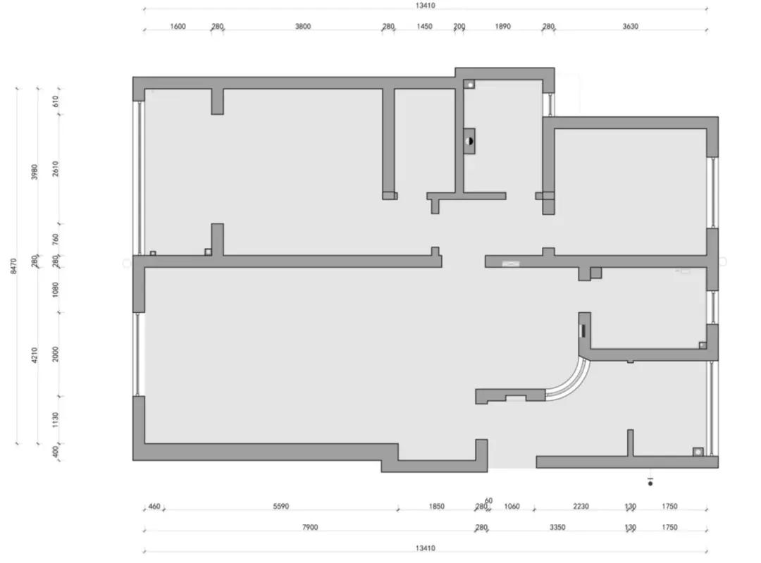 In the new home of 85 square meters, the hallway design is so ingenious ...