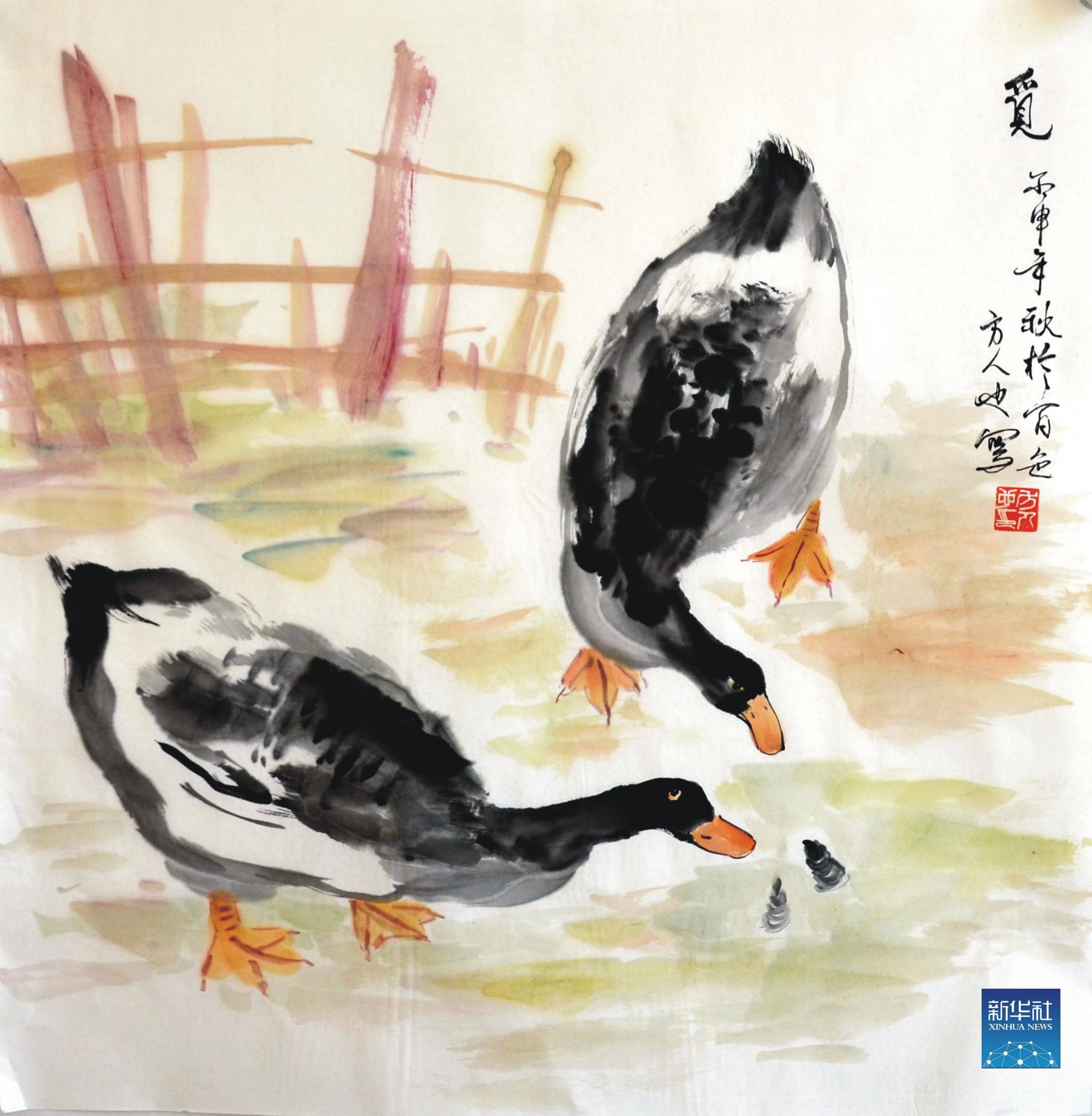 [Art Appreciation] Fang Renye's sketches of traditional Chinese ...