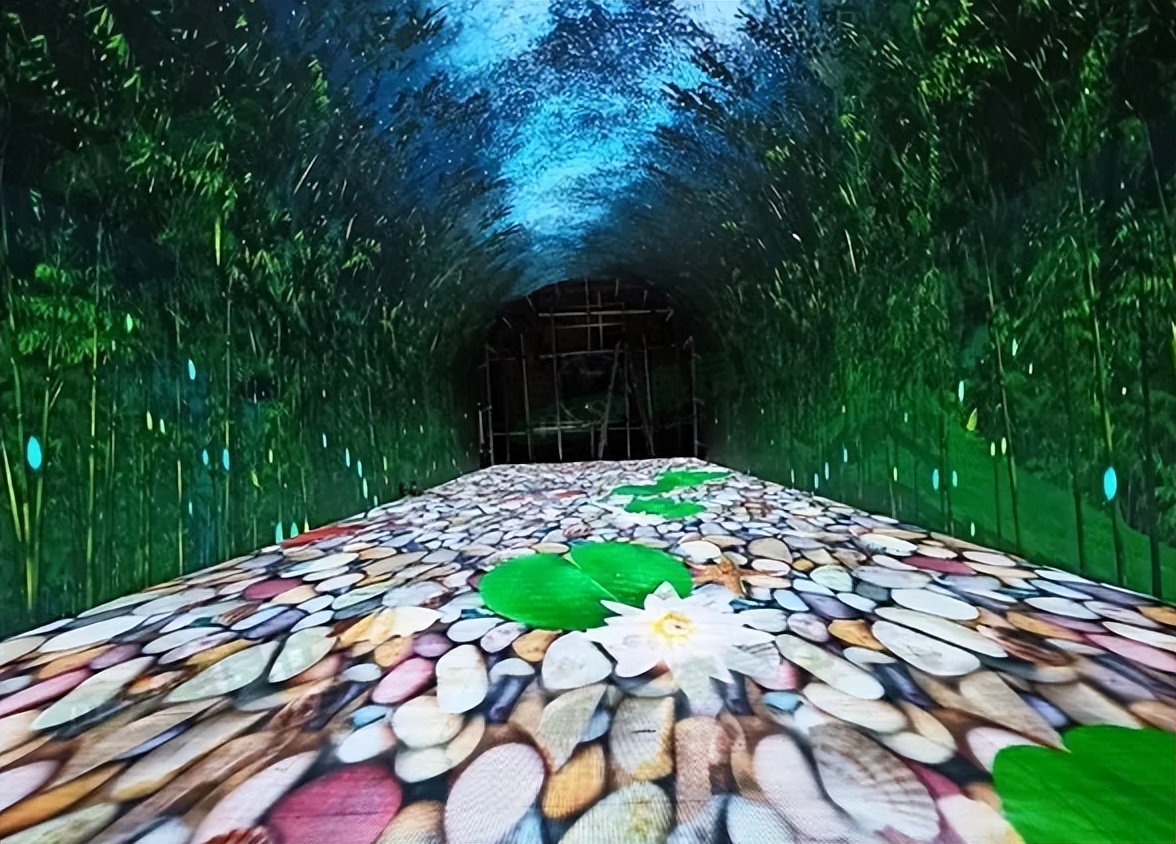 Build a "time tunnel" and use digital animation to interpret the ...