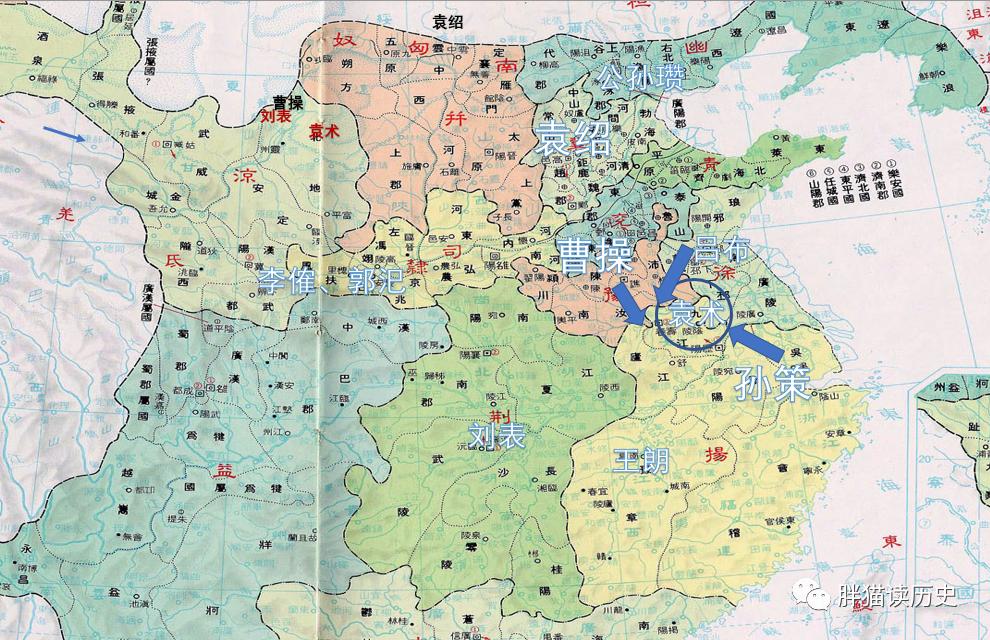 Who had the largest territory among the heroes of the Eastern Han ...