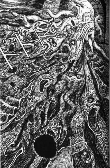 Twisting people into snails and taking the pot... Junji Ito: Terrified ...