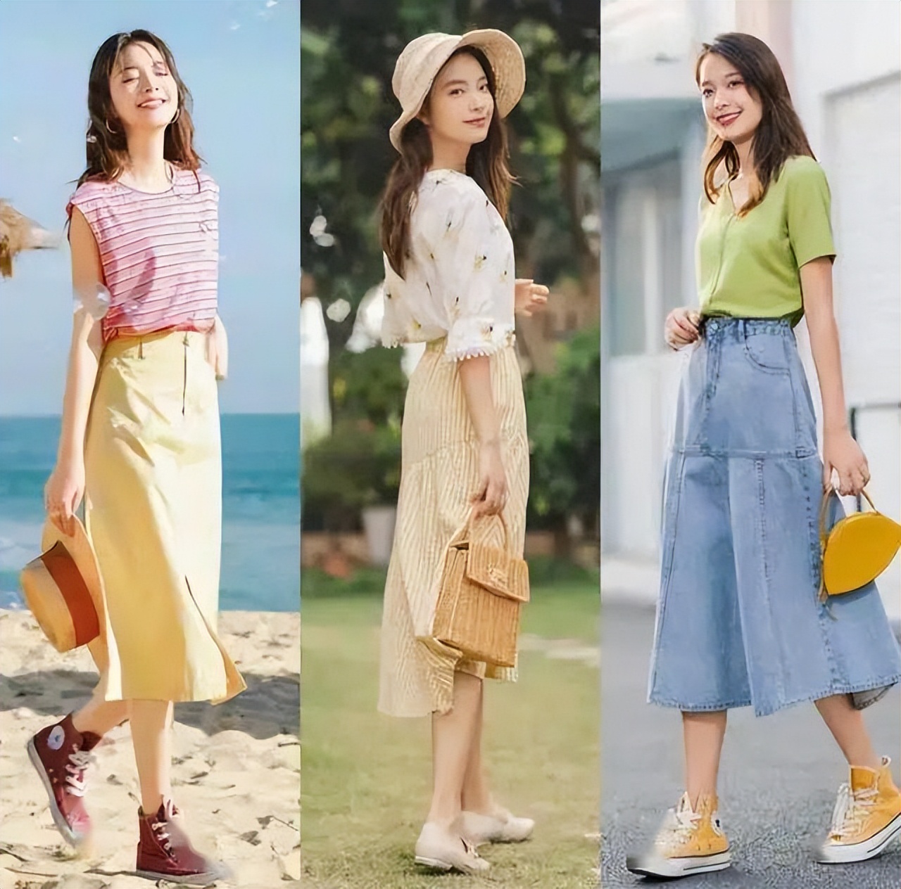 Summer is more suitable for fresh and elegant colors, these comfortable ...