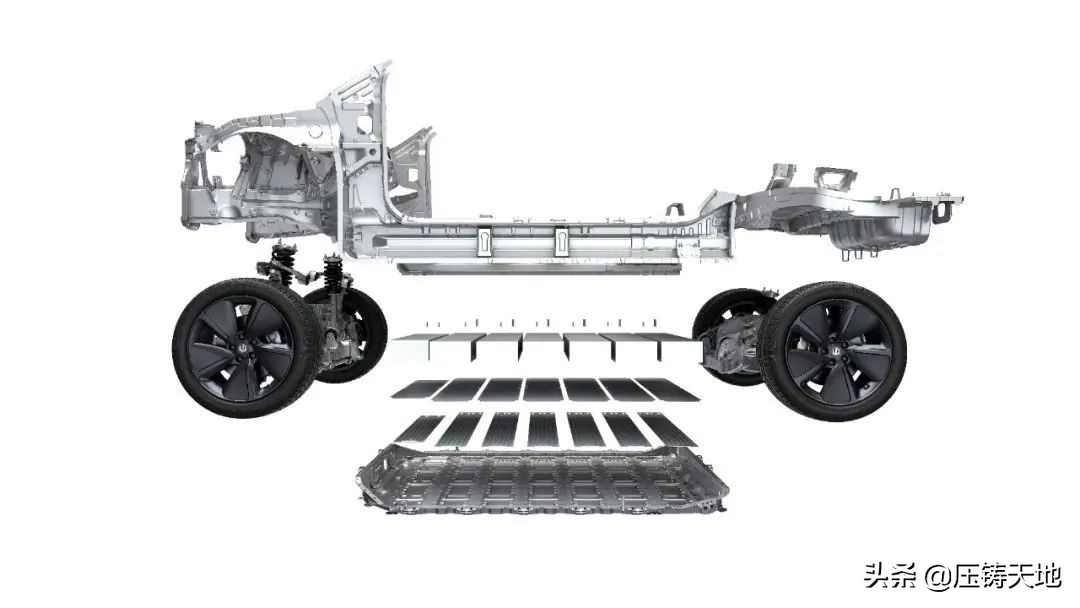 BYD released CTB technology - front cabin + body floor integrated ...