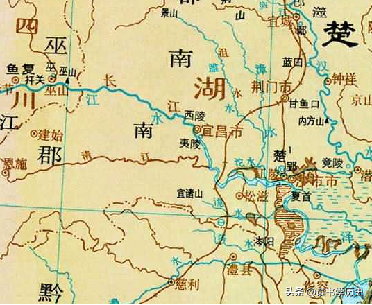 Through the map, understand the historical changes of Yichang City ...