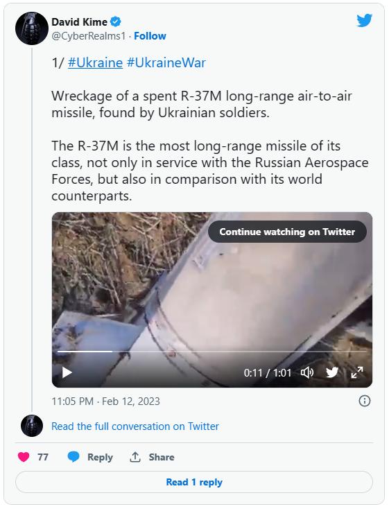 Russian R-37M long-range air-to-air missiles, the nightmare of ...