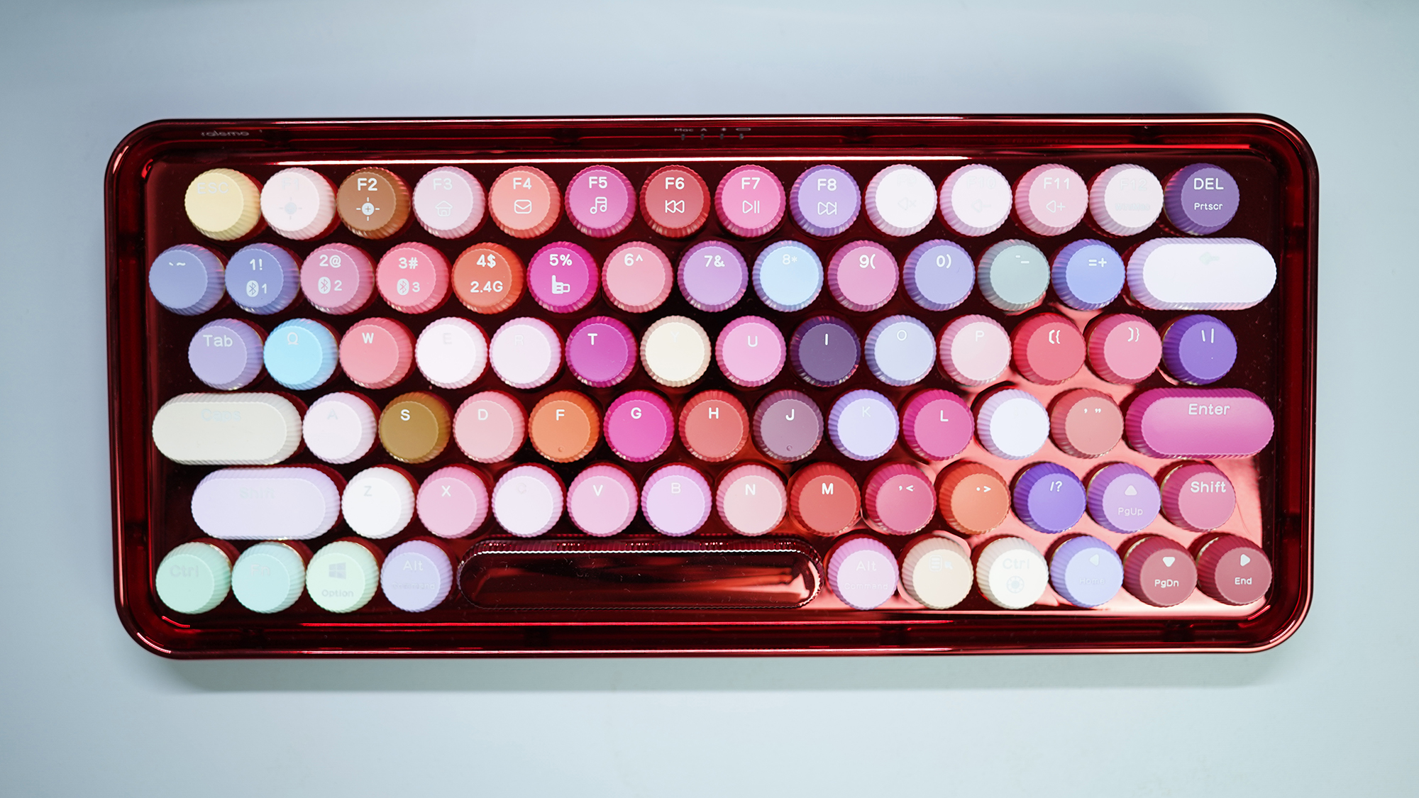 Can the keyboard also "make up"? Ralemo Pre 5, the "makeup" mechanical ...