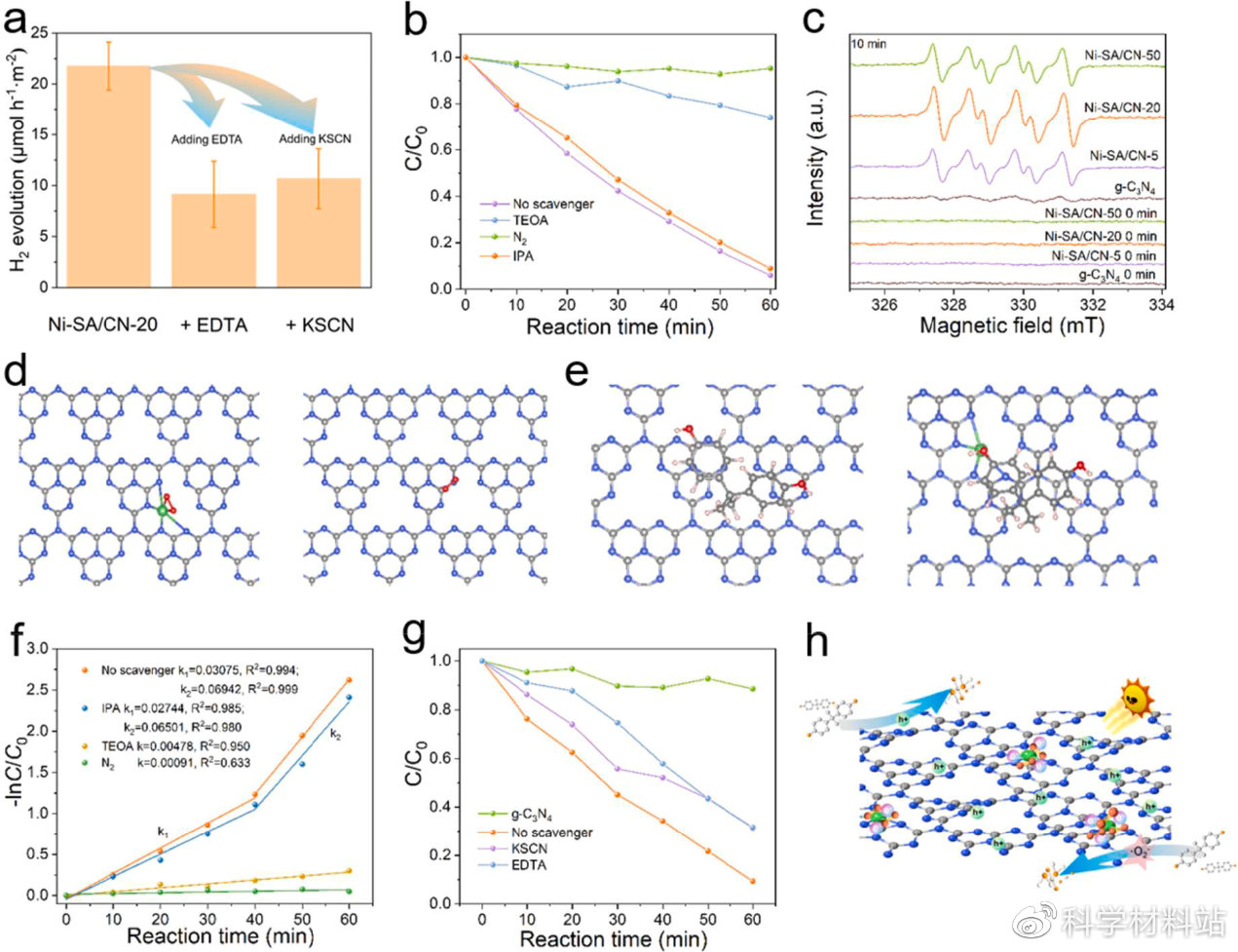Double-edge effect of metal single atoms on photocatalytic reactions ...