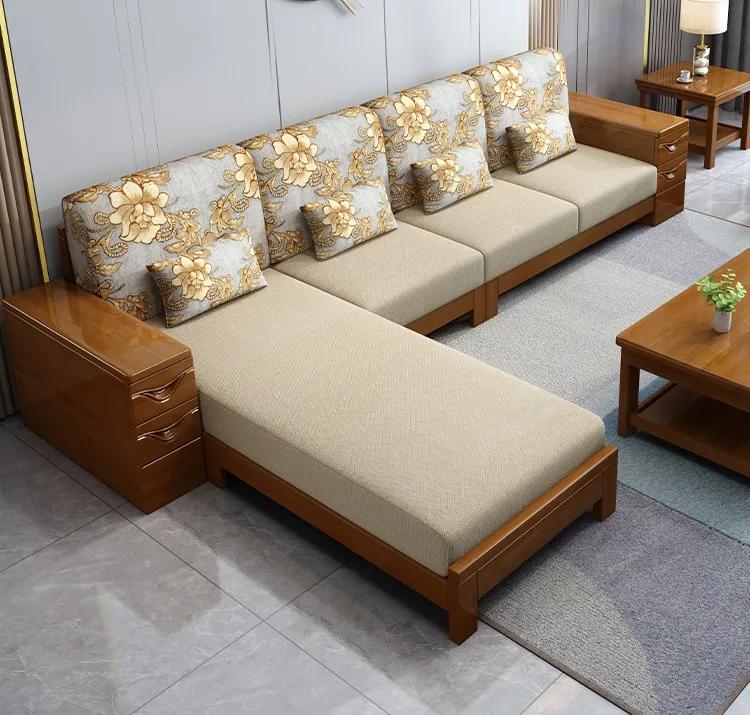 As soon as the "new Chinese" sofa comes out, it is neat, beautiful and ...